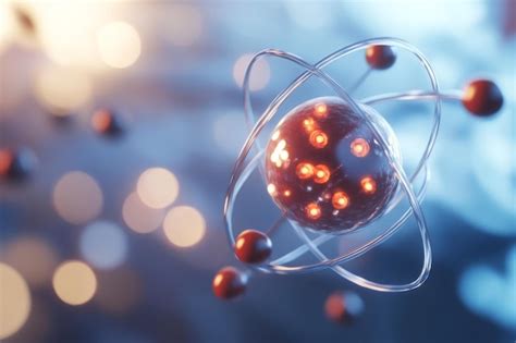 Ethereal Dance Of Electrons Capturing The Beauty Of Atomic Structure