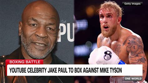 Jake Paul Mike Tyson Jake Paul Vs Mike Tyson Will