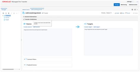 Teaching How To Build Oracle Managed File Transfer Mft Transfers