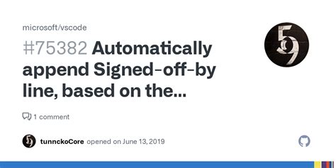 Automatically Append Signed Off By Line Based On The ~gitconfig