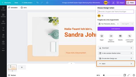Canva Präsentation erstellen Anleitung für Design Anfänger innen
