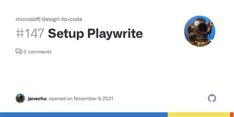 Setup Playwrite Issue 147 Microsoft Design To Code GitHub