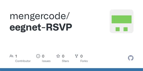 GitHub Mengercode Eegnet RSVP
