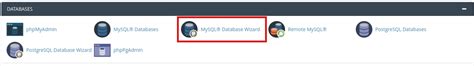 How To Create A Database With Mysql Database Wizard
