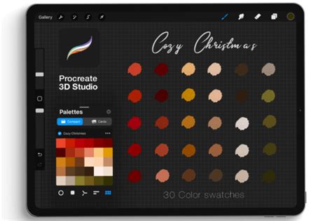 Procreate Color Palette Designs Graphics