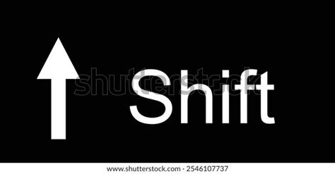 Shift Icon Keyboard Button Design Collection Stock Vector Royalty Free 2546107737 Shutterstock
