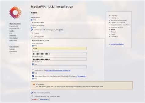 installasi mediawiki pada debian 12 ilyasa s wikipedia