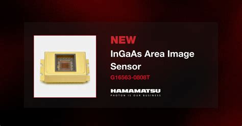 Our Newest Ingaas Area Image Hamamatsu Corporation