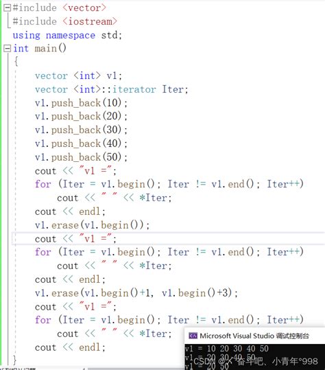 Cvector容器c中vector容器的使用函数 Csdn博客