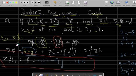 gradient divergence and curl part 2 vector analysis youtube