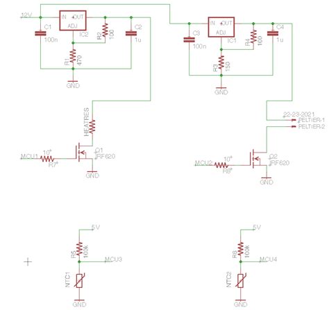 Arduino Peltier Heat Resistor Temperature Controller Schematic Issue Electrical Engineering