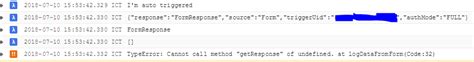 Javascript Programatically Made Form Doesnt Return Response On