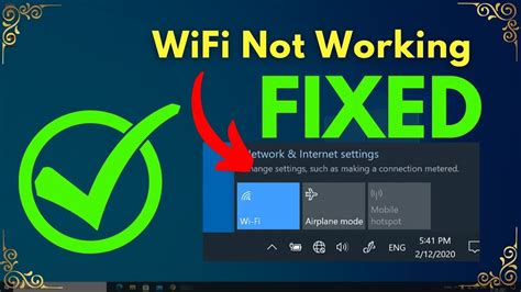 How To Fix WIFI Connection On Laptop Windows 10 Solution For WIFI