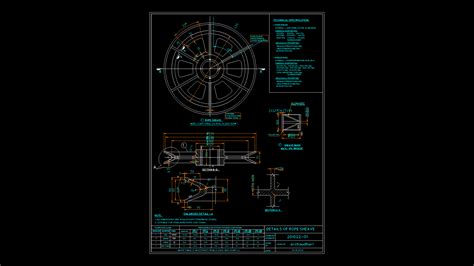 L Shaped Bracket And Circular Connector Assembly Detail Drawing • Designs Cad