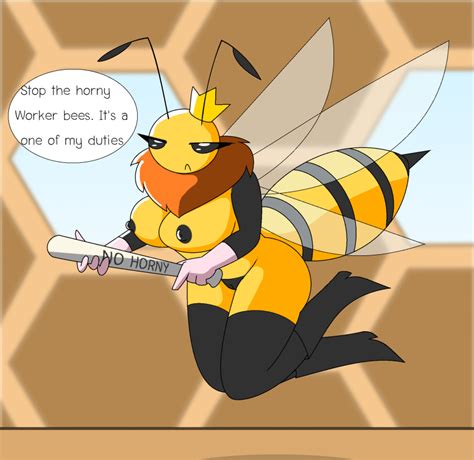 Rule 34 Anthro Arthropod Bee Beehive Black Nipples Black Pussy Boots Breast Size Difference