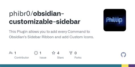 creating a button on the left sidebar where some plug ins put their