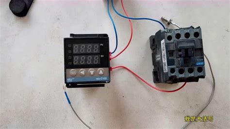 C100温控仪怎么工作？345怎么接交流接触器？热电偶怎么接？科学科普好看视频