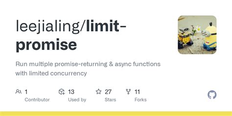 github leejialing limit promise run multiple promise returning
