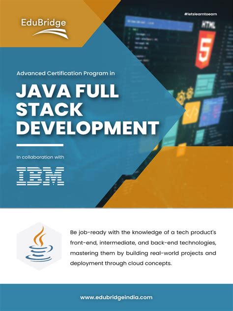 Vgt1 Advanced Certification Program In Java Full Stack Development Ibm Pdf