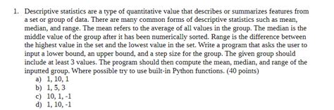 Solved Using Spyder Python Write A Program For The
