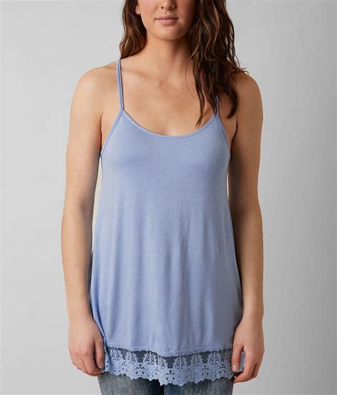 Bke Flowy Tank Top Womens Tank Tops In Placid Blue Buckle
