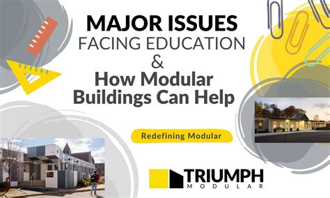 Major Issues Facing Education And How Modular Can Help