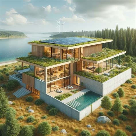 Sustainable Architecture Building For A Greener Future