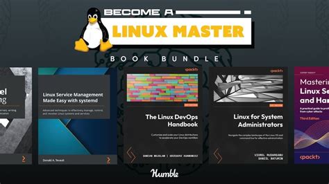 humble tech book bundle become a linux master by packt pay what you