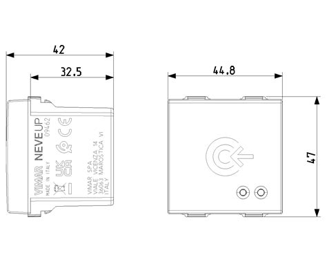 Connected Nfc Rfid Outer Switch White Imp