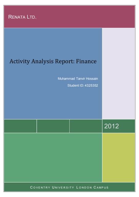 Activity Analysis Report Docx