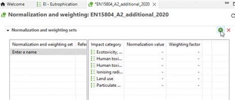 How To Add Custom Normalization And Weighting Factors For Recipe 2016 Midpoint Lcia Method