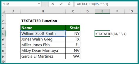 Excel TEXTAFTER Function Wikitekkee