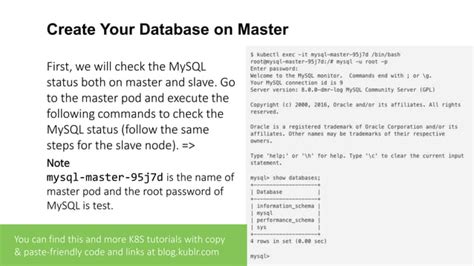 Setting Up Mysql Replication Cluster In Kubernetes Ppt