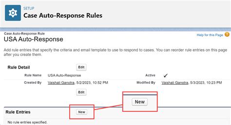 How To Set Up Case Auto Response Rule In Salesforce Salesforce Faqs