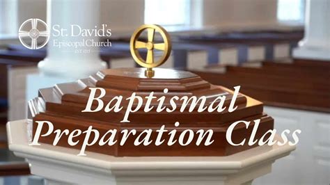 Baptismal Preparation Class St Davids Episcopal Church