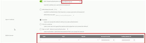 Nebula Authentication MAC Based Authentication For Wireless Network Zyxel Support Campus EMEA