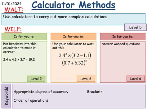 05 Calculator Methodsppt