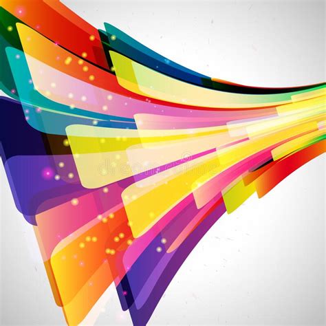 Multicolor Abstract Bright Background Elements For Design Stock Vector Illustration Of