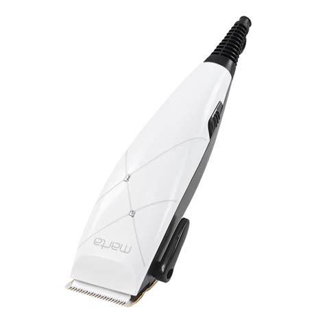 Машинка для стрижки триммер MARTA MT-2220 белый жемчуг