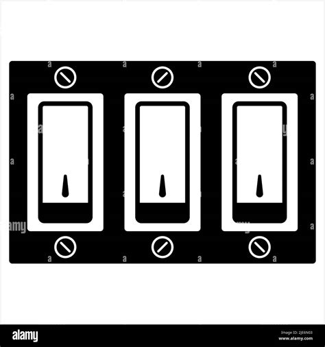 Switch Icon Electrical Switch Vector Art Illustration Stock Vector Switch Icon Electrical Switch Vector Art Illustration Stock Vector