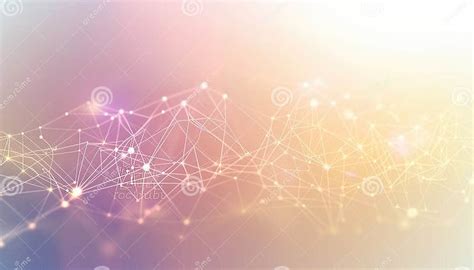 Multinational Enterprise Connectivity Colored Node Connections Stock