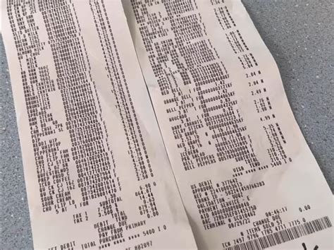 Grocery Receipt R Doughertydozen