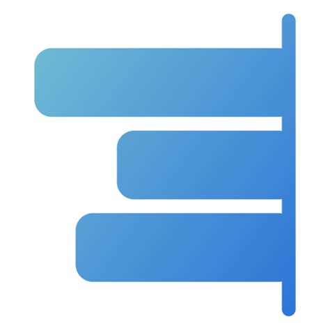 Alinear A La Derecha Iconos Gratis De Interfaz