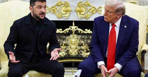 Белый дом опубликовал фото Трампа и Зеленского стоящих у карты с Украиной Новости Mail