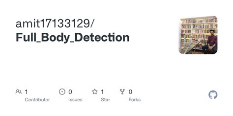 GitHub Amit17133129 Full Body Detection