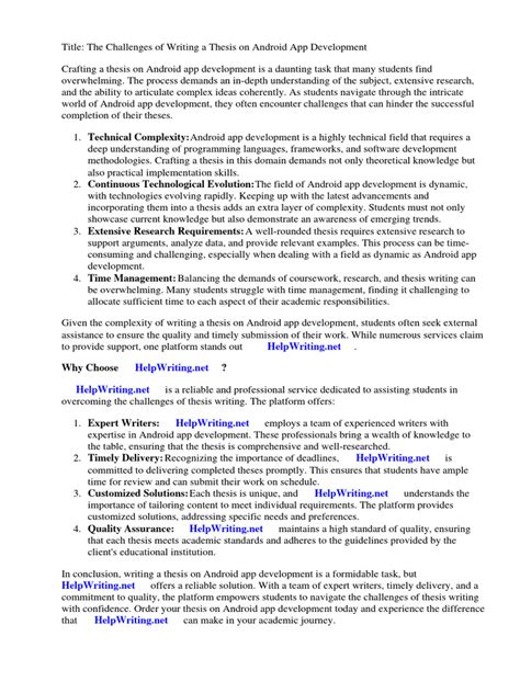 Thesis Android App Pdf Thesis Android Operating System
