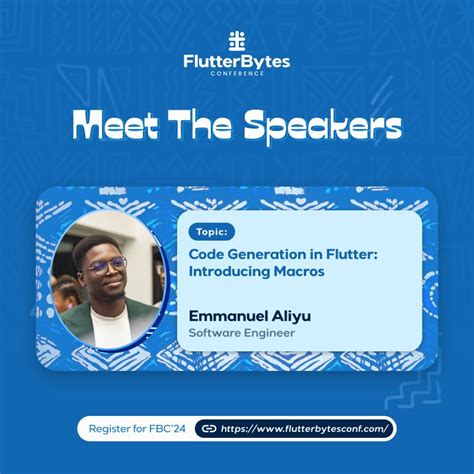 Flutterbytes On Linkedin Emmanuel Aliyu Majore Is A Software Engineer With 4 Years Of