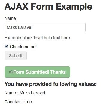 Laravel Ajax Example Source Code Maks Surguy S Blog On Technology Innovation Iot Design And Code