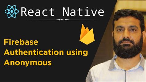 Firebase Authentication Using Anonymous In React Native Urdu React Native Anonymous Auth In