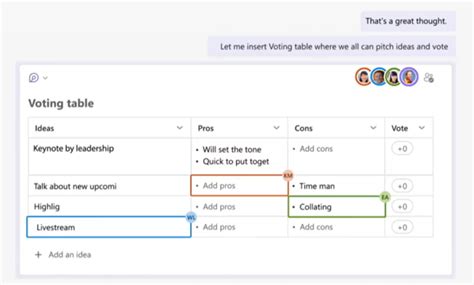loop components make collaboration easier in office microsoft 365 apps